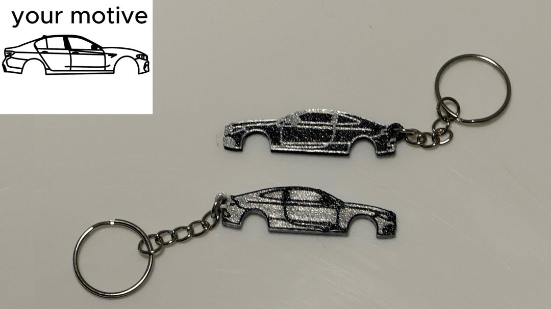 BMW M5 Competition 2019 3D Printed Car Keychain 3D Printed Car Keychain ...