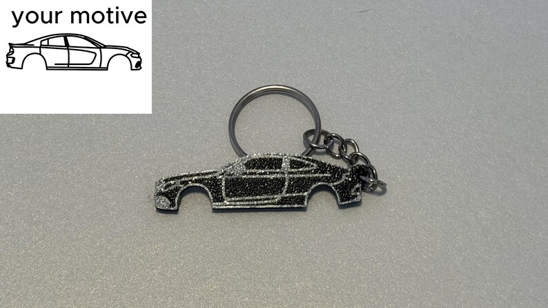 Dodge Charger Hellcat SRT 2020 | 3D Printed Car Keychain | 3D Printed ...