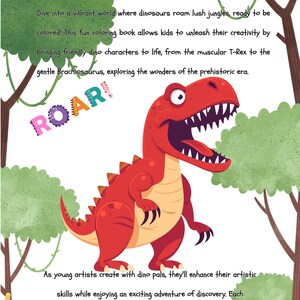 Creative Dino Fun: Digital Coloring Book With 30 Exciting Pages for ...
