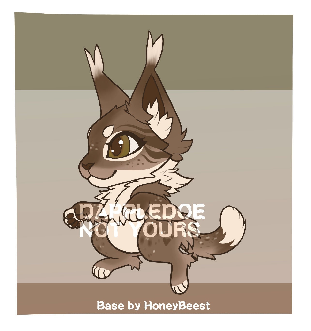 Adoptable Lynx Character Design - Etsy