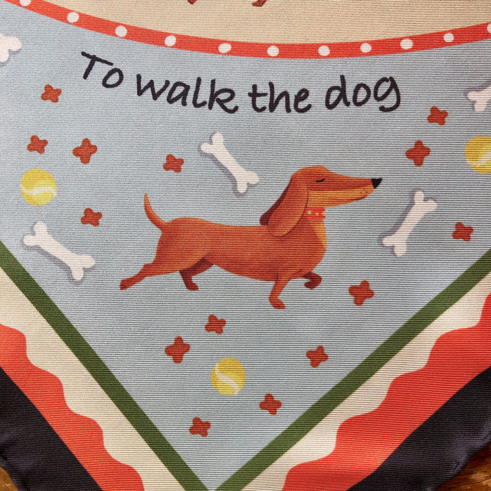Square Silk Scarf Women With Corgi Dachshund Beagle Pug Pattern, Silk ...