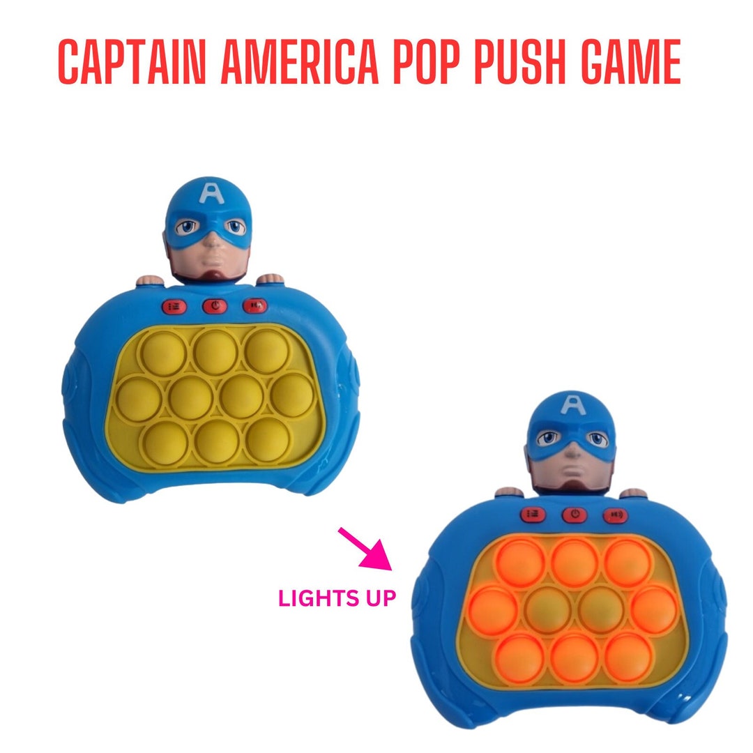 Pop It Push Game Controller Sensory Fidget Toy Electronic Whack Mole ...