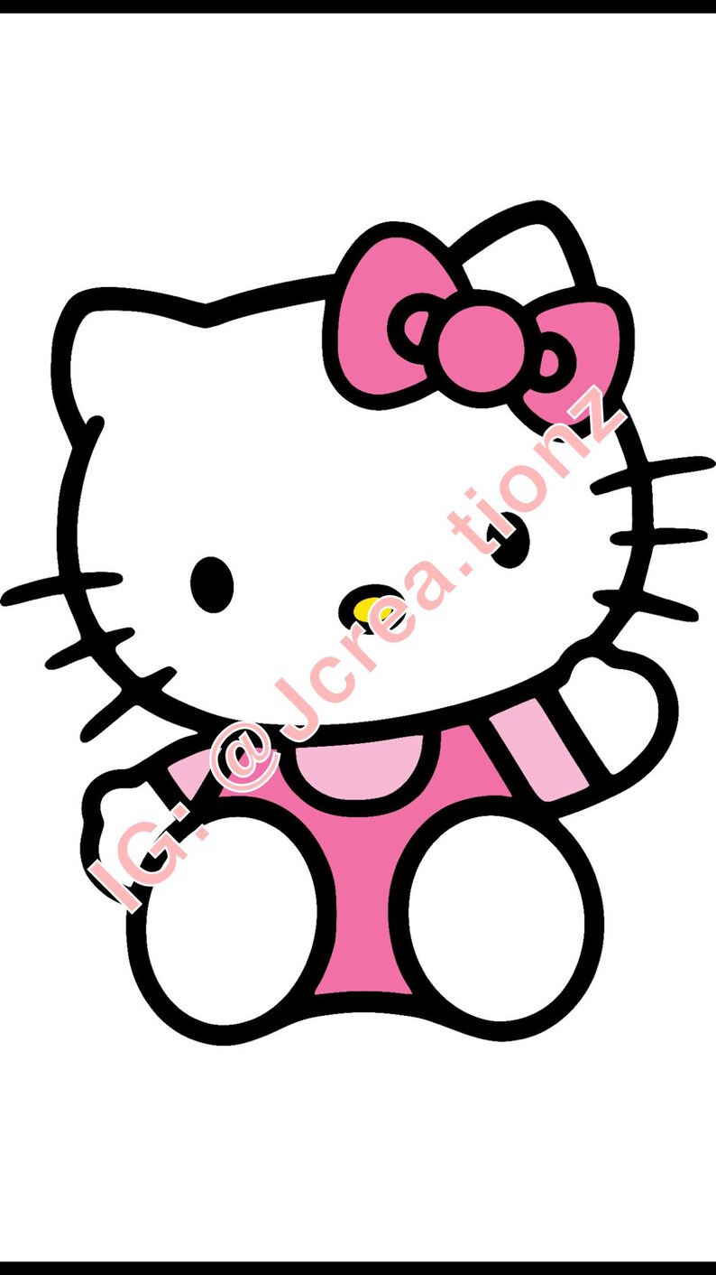 Hello Kitty Sanrio DTF Transfer - Etsy