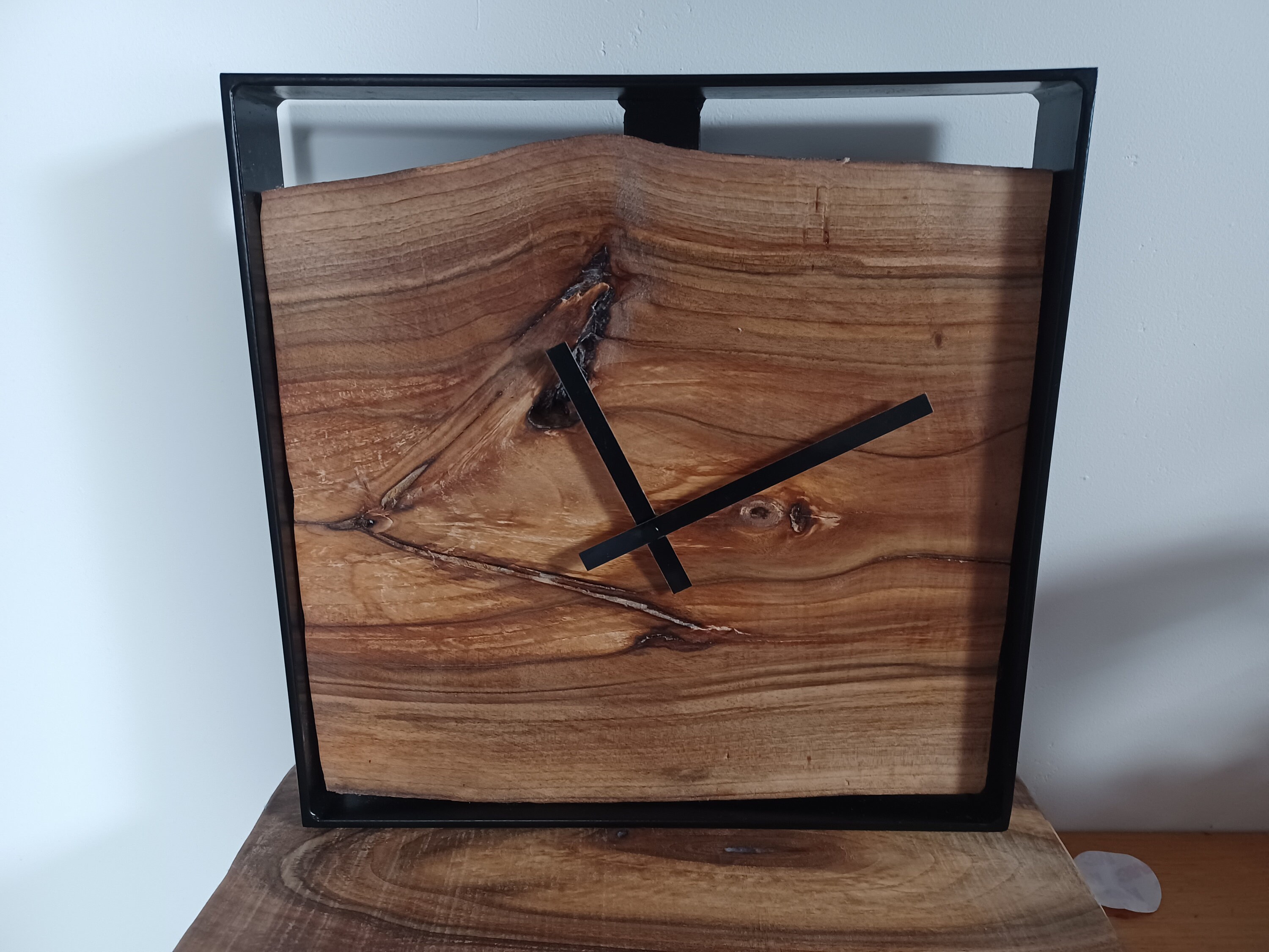 Loft Clock 30 Cm, Square - Etsy