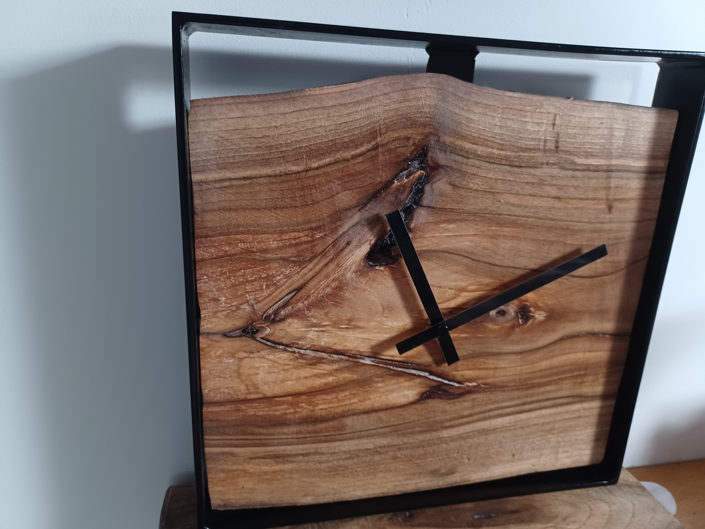 Loft Clock 30 Cm, Square - Etsy