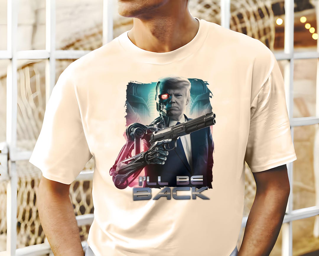 Donald Trump Terminator V5 President Trump Tshirt, Patriot Gift ...