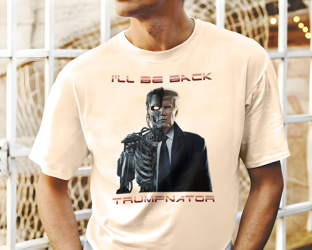 Donald Trump Terminator V1 President Trump Tshirt, Patriot Gift ...