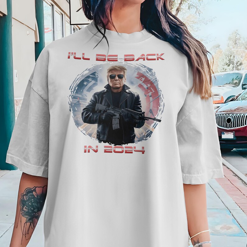 Donald Trump Terminator V2 President Trump Tshirt, Patriot Gift ...