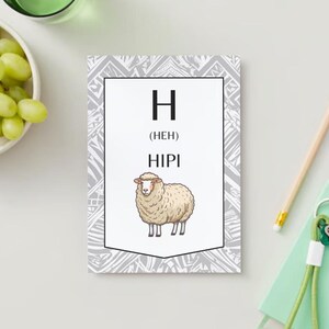 Te Reo Alphabet Flashcards for Beginners - Etsy Australia