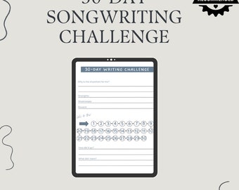 Songwriting Bundle - 30-day Challenge Included - A4 - Music Industry ...