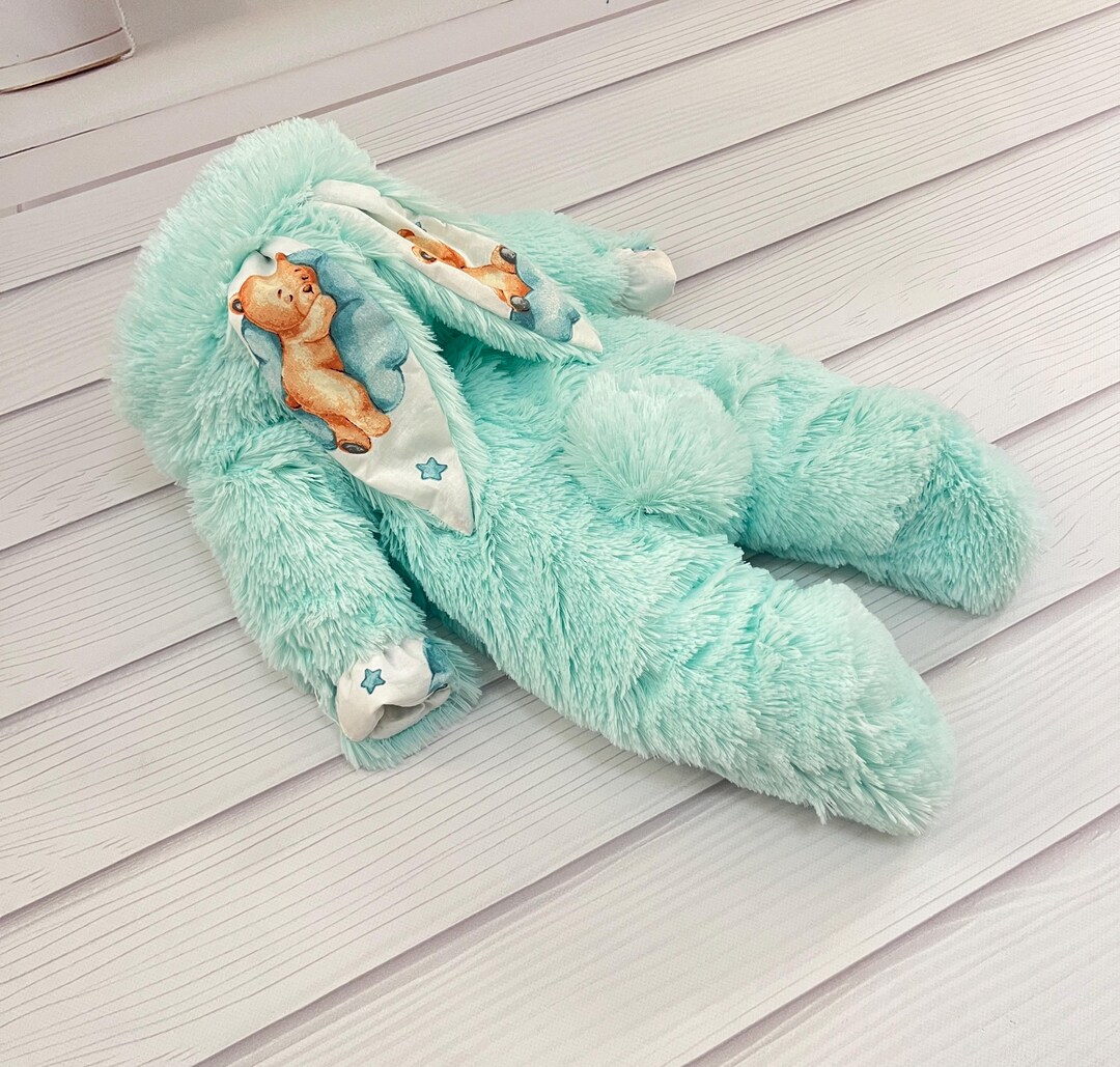 Baby Faux Fur Bunny Romper: Newborn Jumpsuit Whith Cotton Lining - Etsy