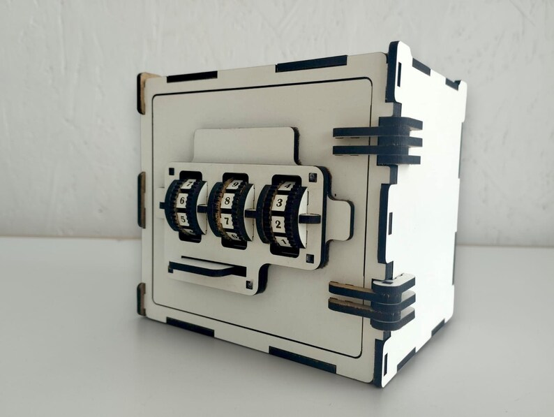 Safe Lock Box, Treasure Box, Wood Box, Safe Box, Money Box, Piggy Bank ...