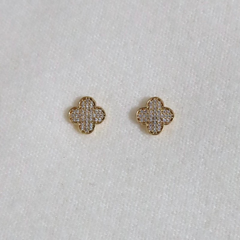 Clover Earrings - Etsy