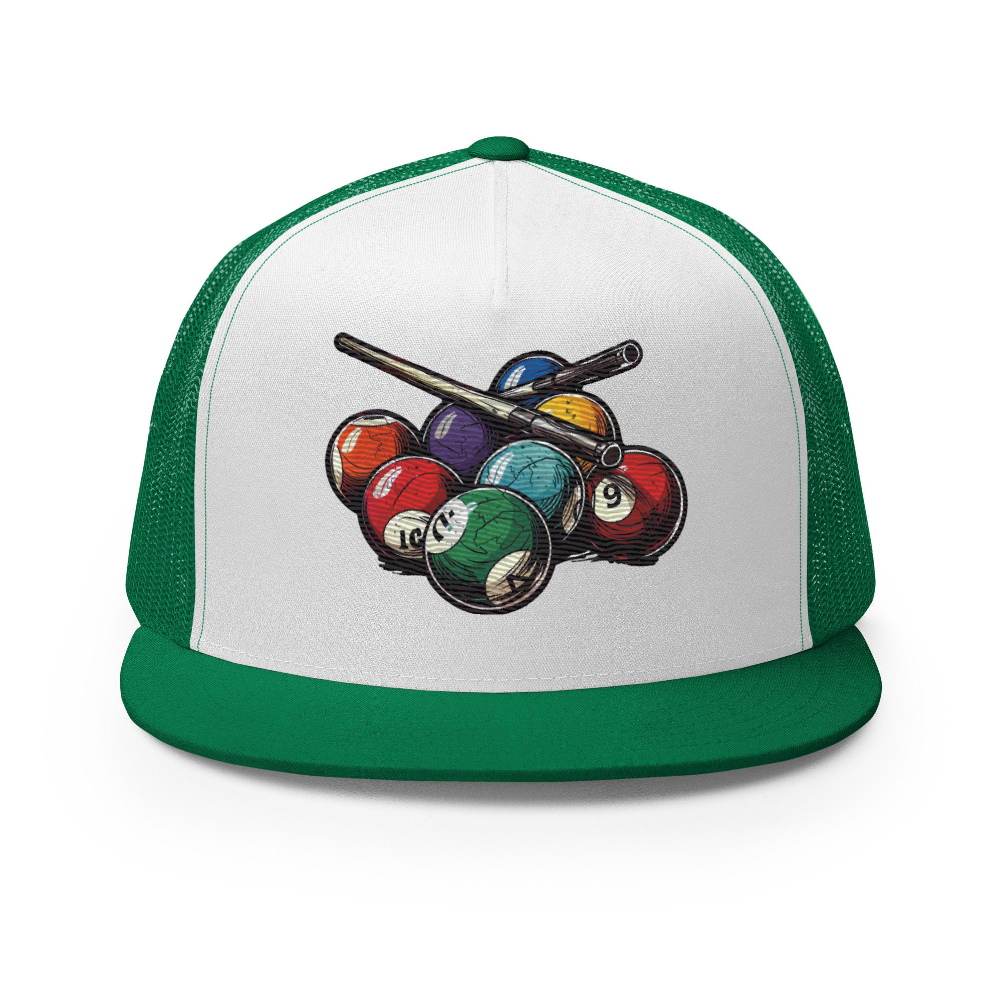 Billiard Design Cap - Etsy