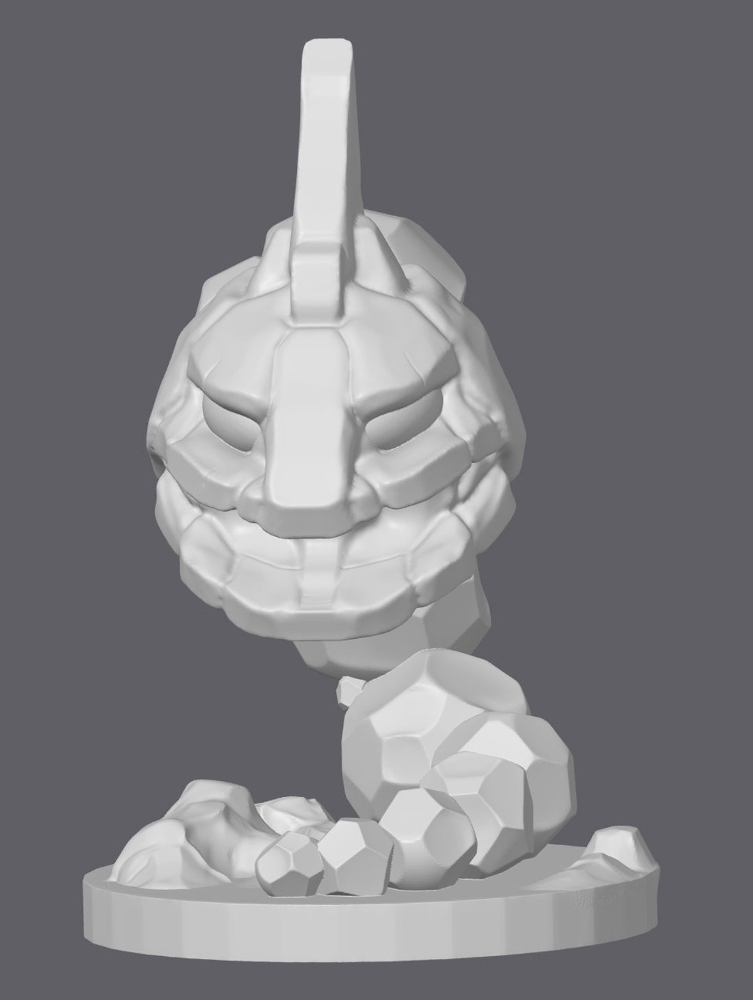 Onix 3D Model STL File - High Quality Pokemon Sculpture Digital ...