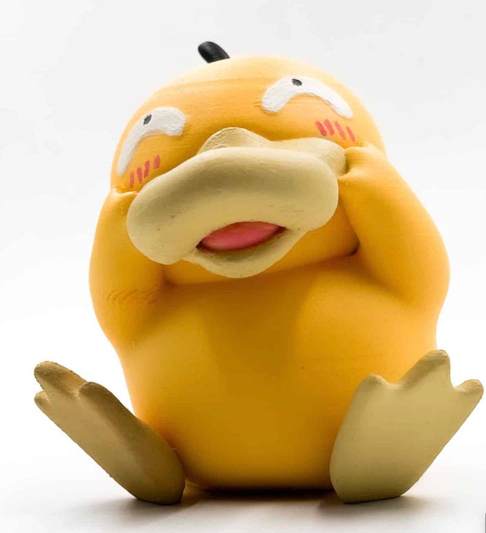 Psyduck 3D Model STL File - High Quality Pokemon Sculpture Digital ...