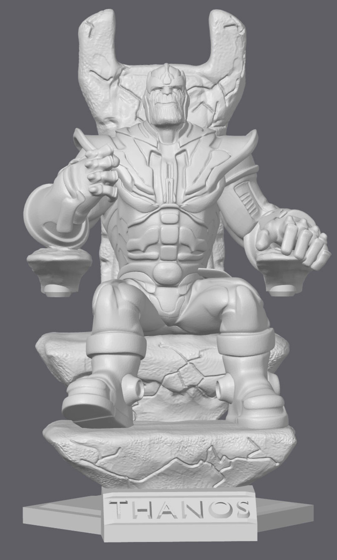 Thanos 3D Printable STL File - High Quality Digital Download for 3D ...