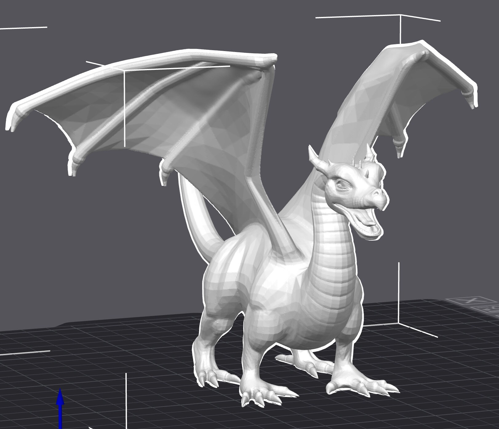 Flying Dragon 3D Printable STL File High Quality Digital Download for ...