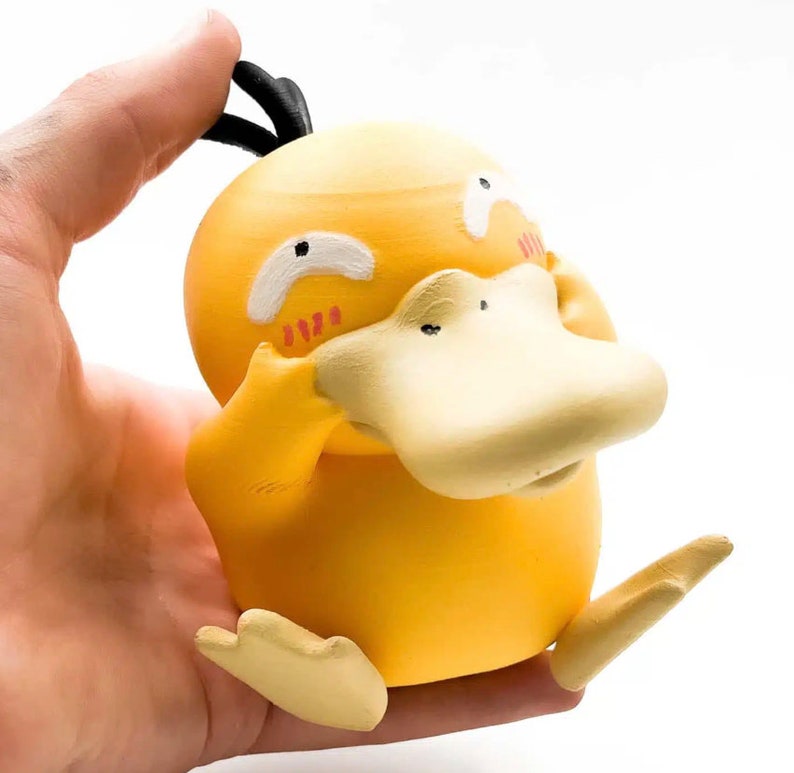 Psyduck 3D Model STL File - High Quality Pokemon Sculpture Digital ...