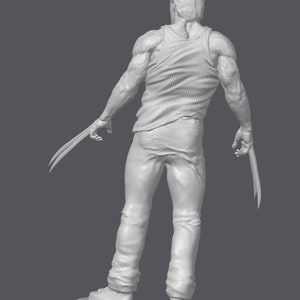 Wolverine 3D Printable STL File - High Quality Digital Download for 3D ...