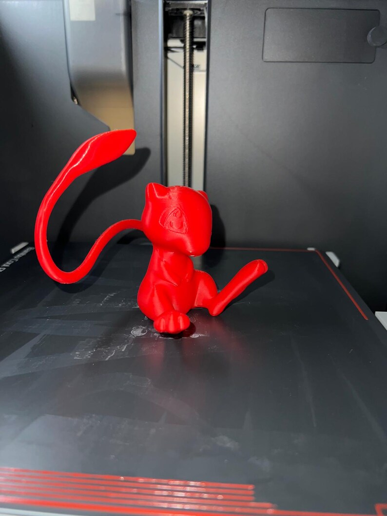 Mew 3D Model STL File - High Quality Pokemon Sculpture Digital Download ...