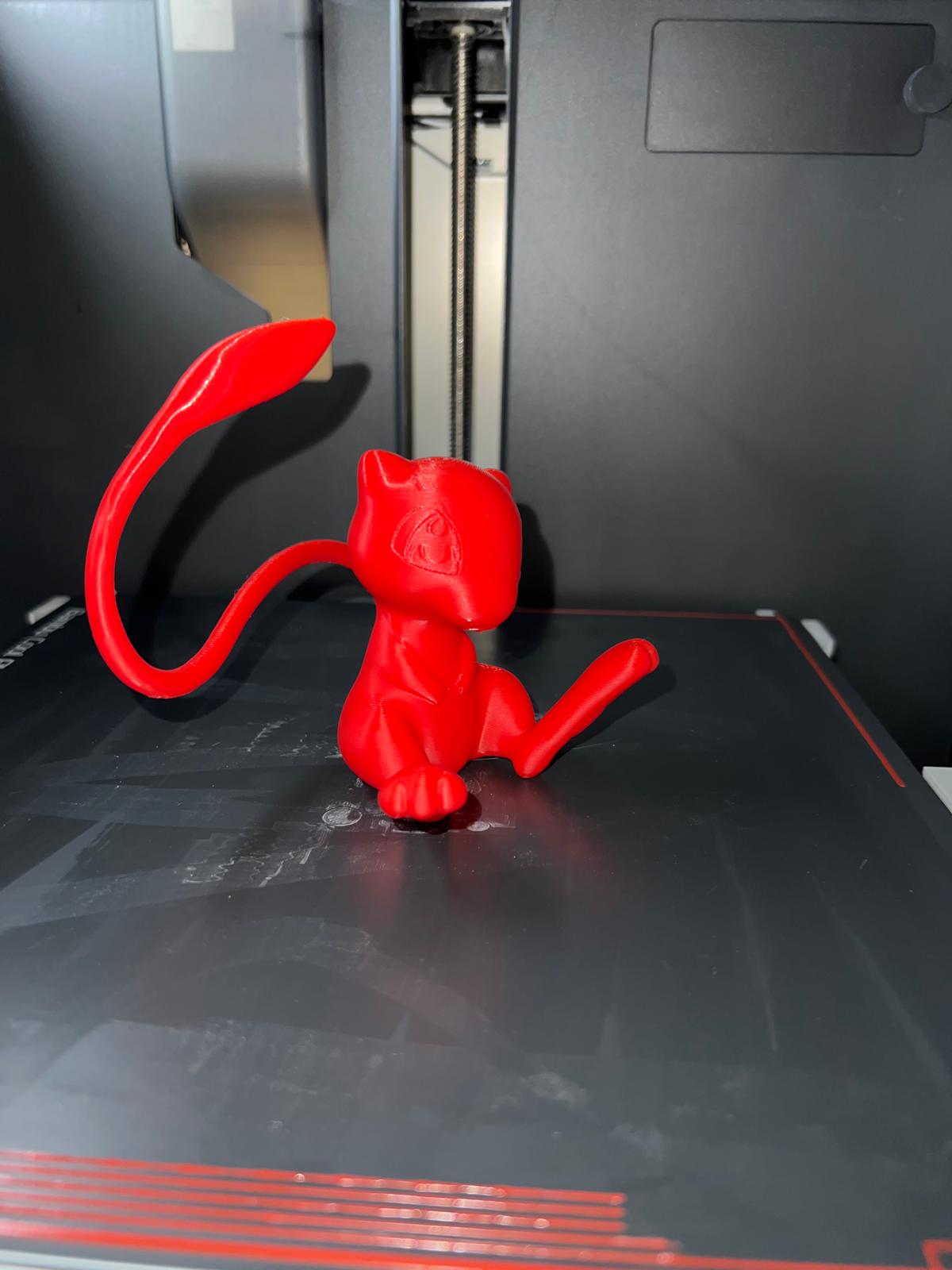 Mew 3D Model STL File - High Quality Pokemon Sculpture Digital Download ...
