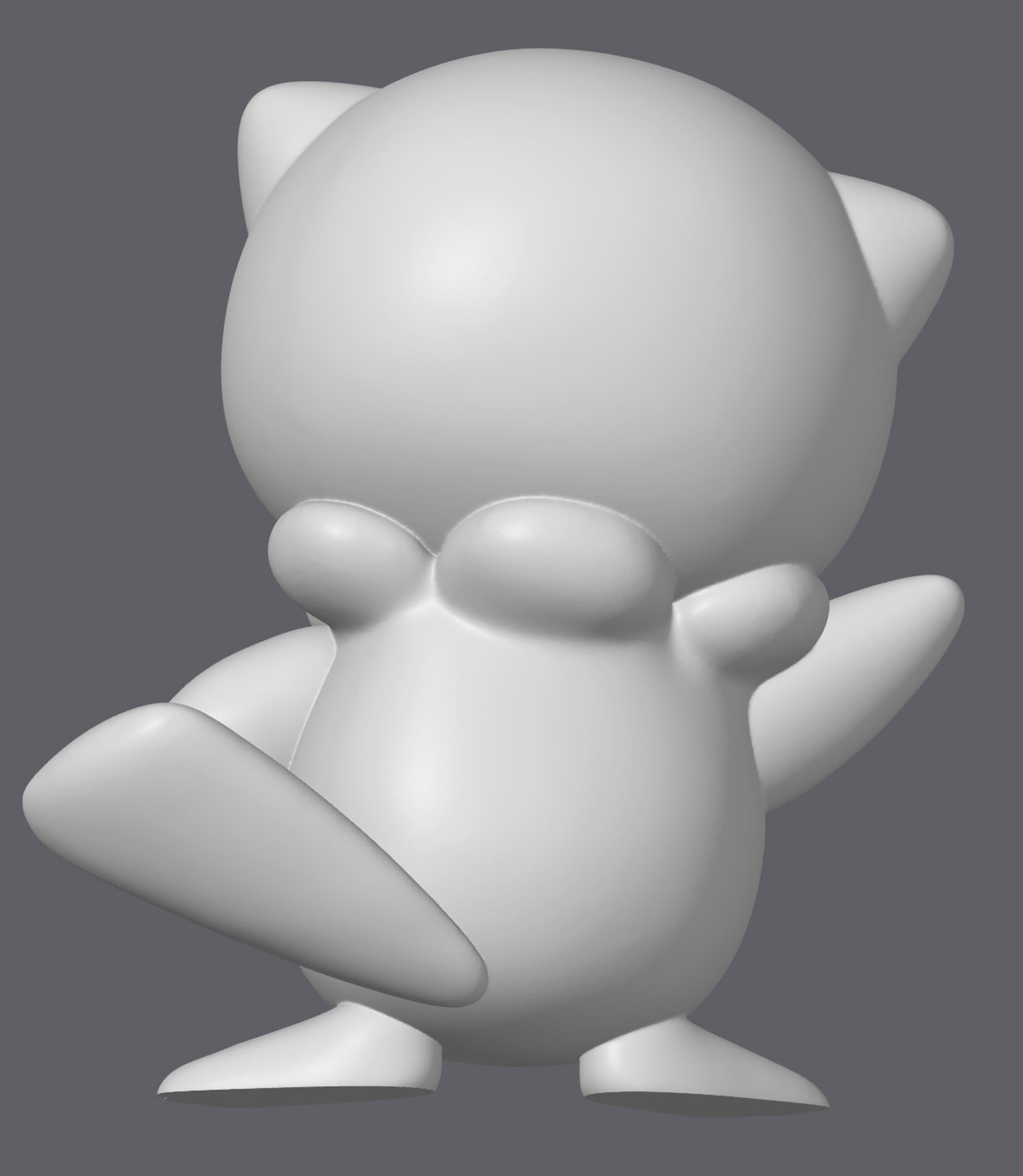 Oshawott 3D Model STL File - High Quality Pokemon Sculpture Digital ...