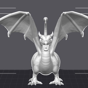 Flying Dragon 3D Printable STL File High Quality Digital Download for ...