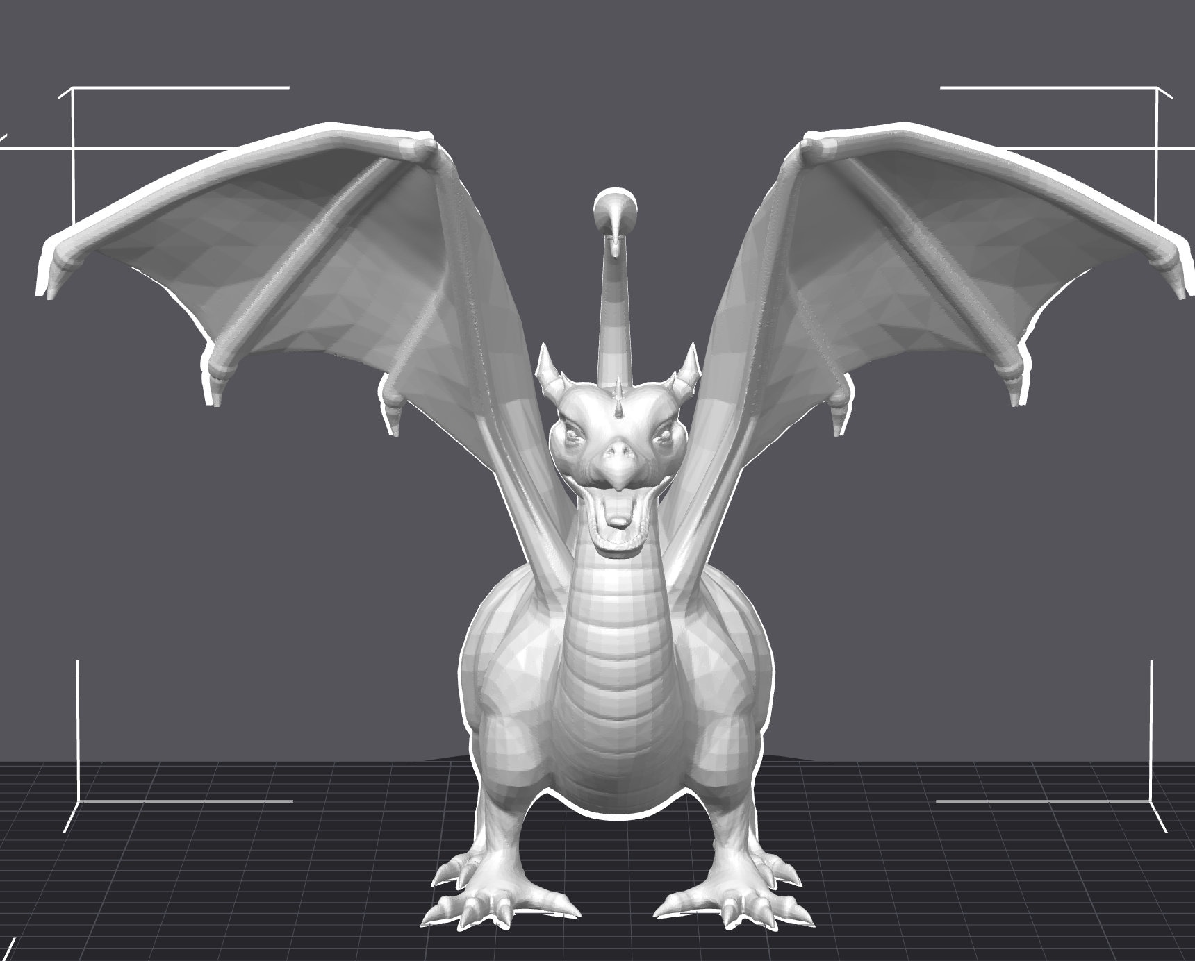 Flying Dragon 3D Printable STL File High Quality Digital Download for ...