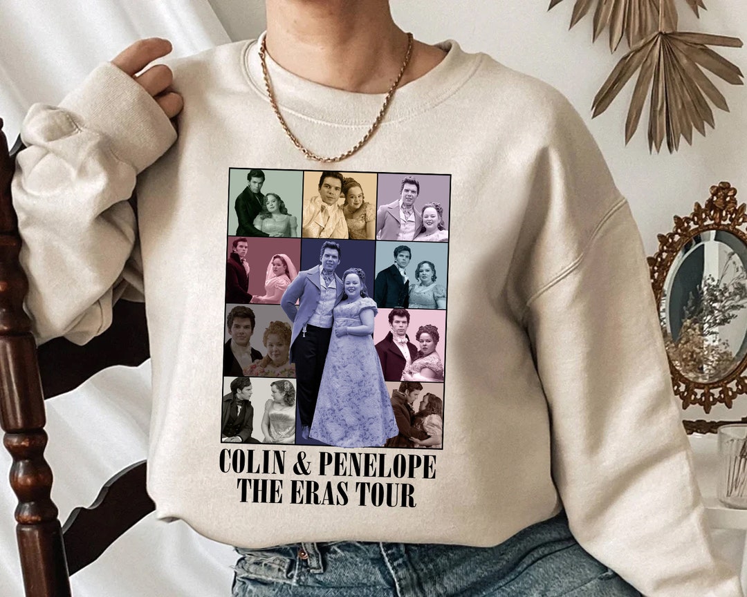 Colin & Penelope Eras Tour, Bridgerton Shirts, Penelope Featherington ...