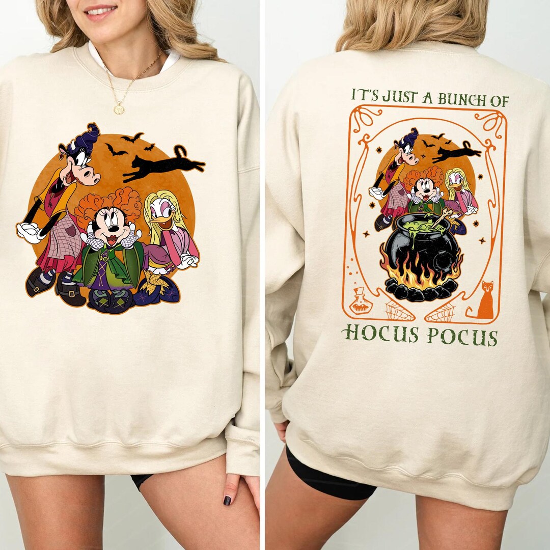It's Just A Bunch of Hocus Pocus Sweatshirt, Mickey and Friends ...