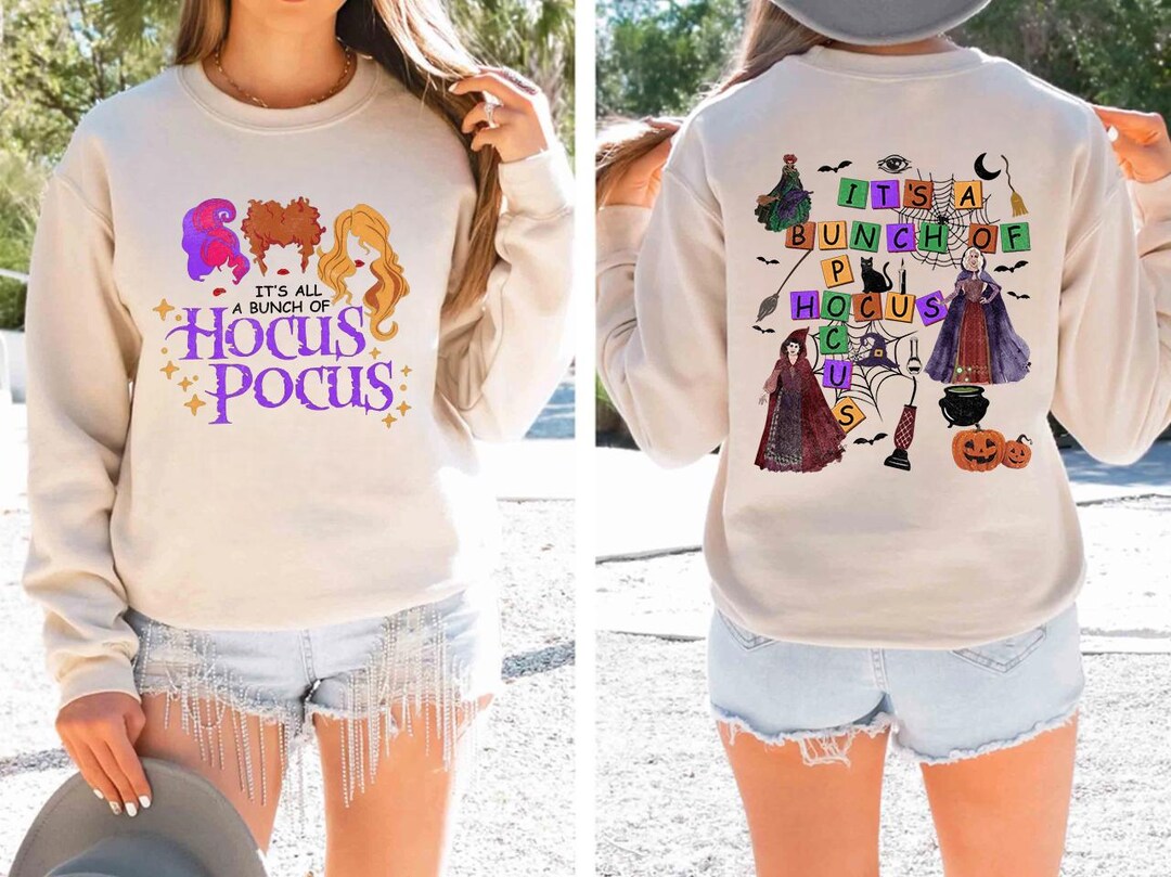 It's A Bunch of Hocus Pocus Double-sided Sweatshirt, Hocus Pocus ...