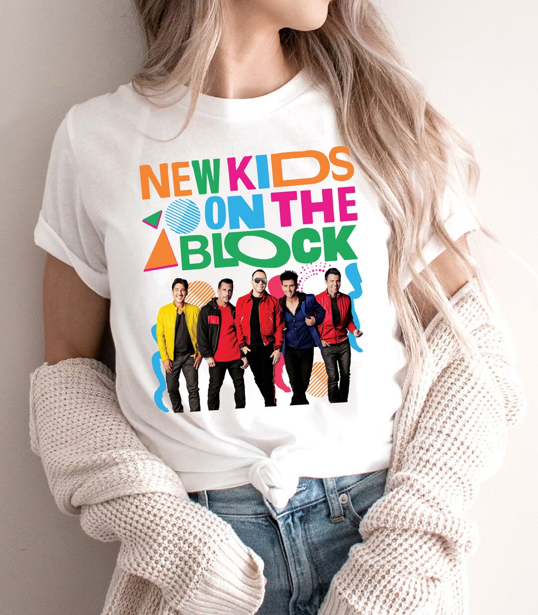 NKOTB Vintage Shirt, New Kids on the Block Shirt, Classic Rock Concert ...