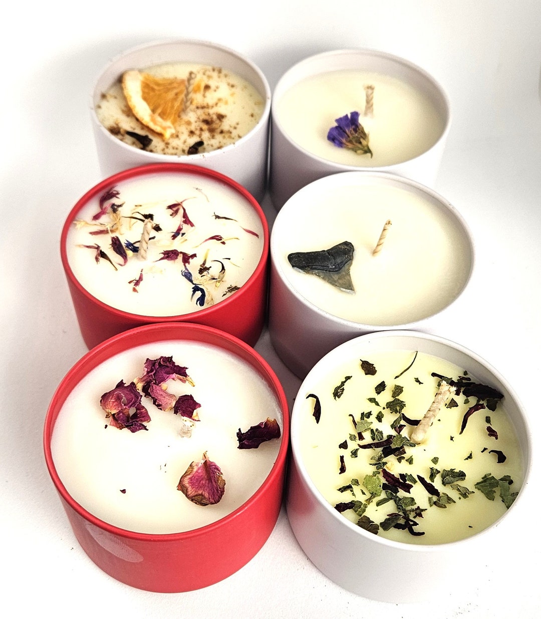 6 Candle Sample Set 3 Oz. Soy Candles - Etsy