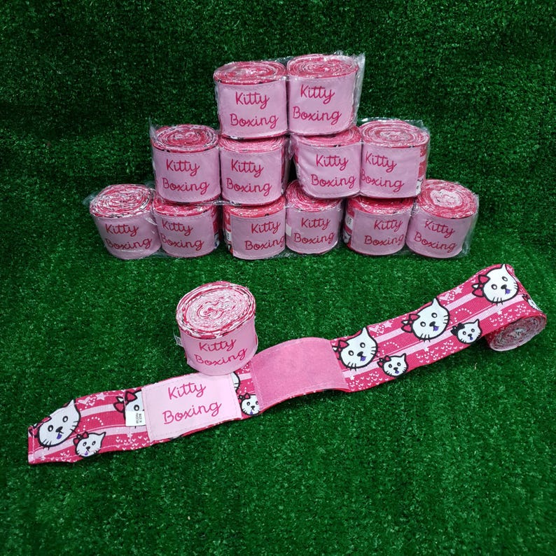 Kitty Boxing Mexican MMA Hand Wraps 120 Inches Length - Etsy