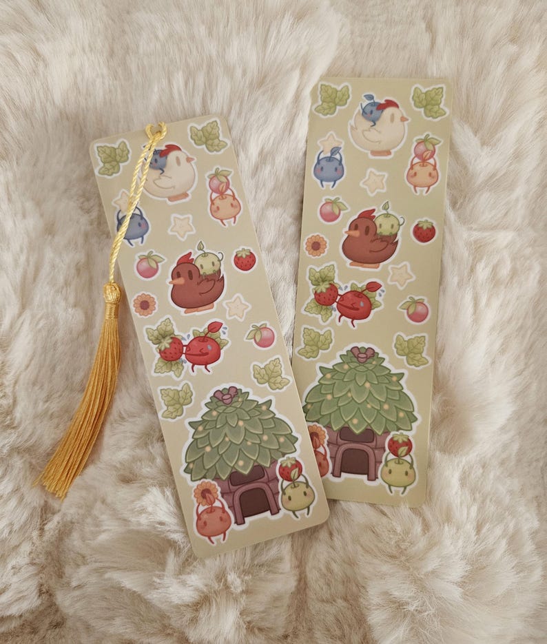 Stardew Valley Junimo Bookmarks for Reading Books and Manga Cute Autumn ...