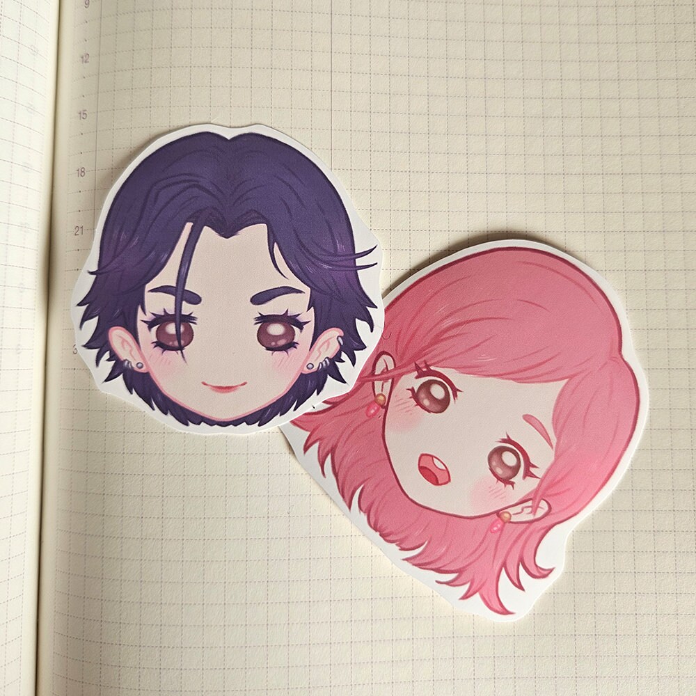 Nana Manga Fanart Vinyl Stickers Chibi Nana Hachi Misato Reira Junko ...