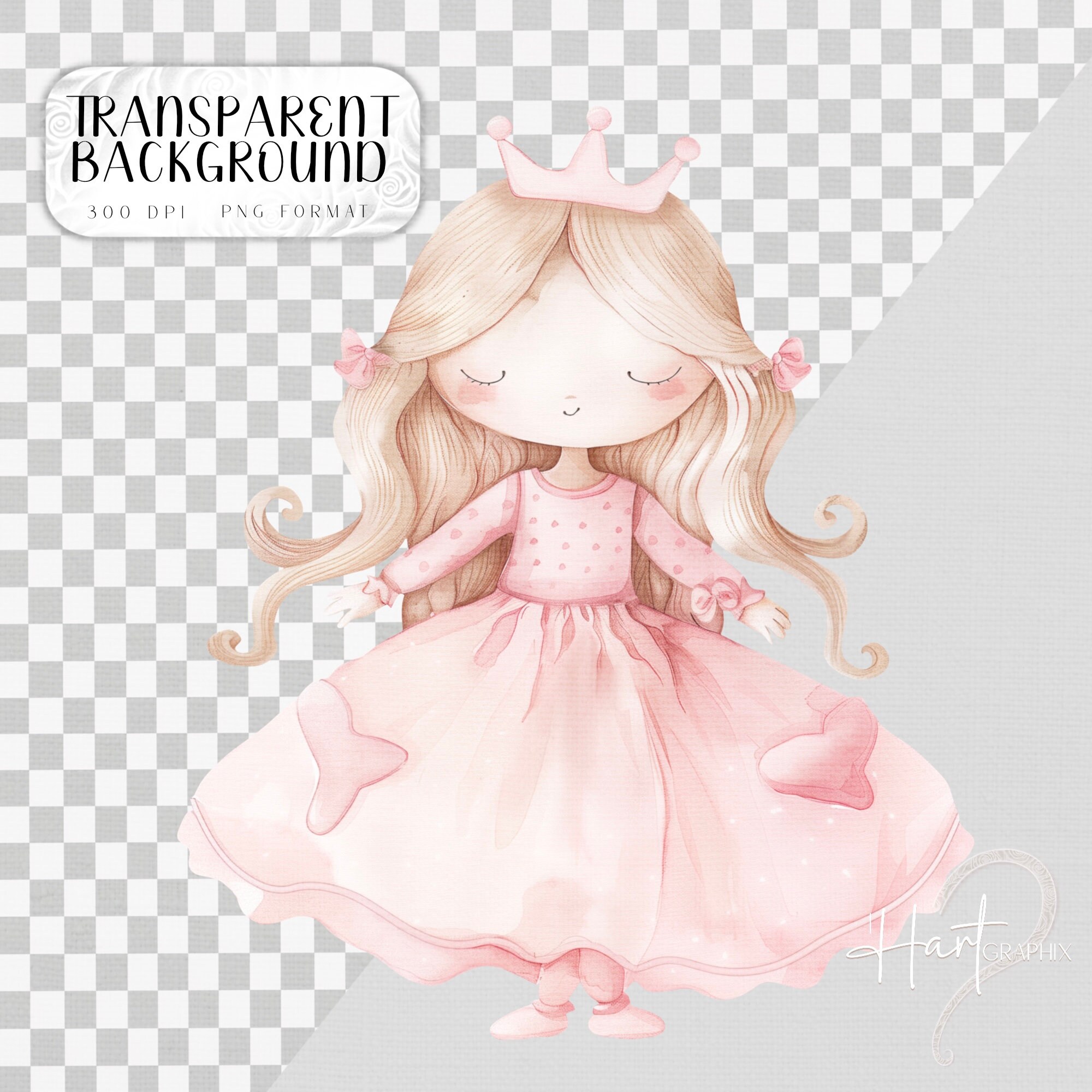 Princess Alphabet ABC Clip Art Set Unicorn Letters Print Kids Initials ...