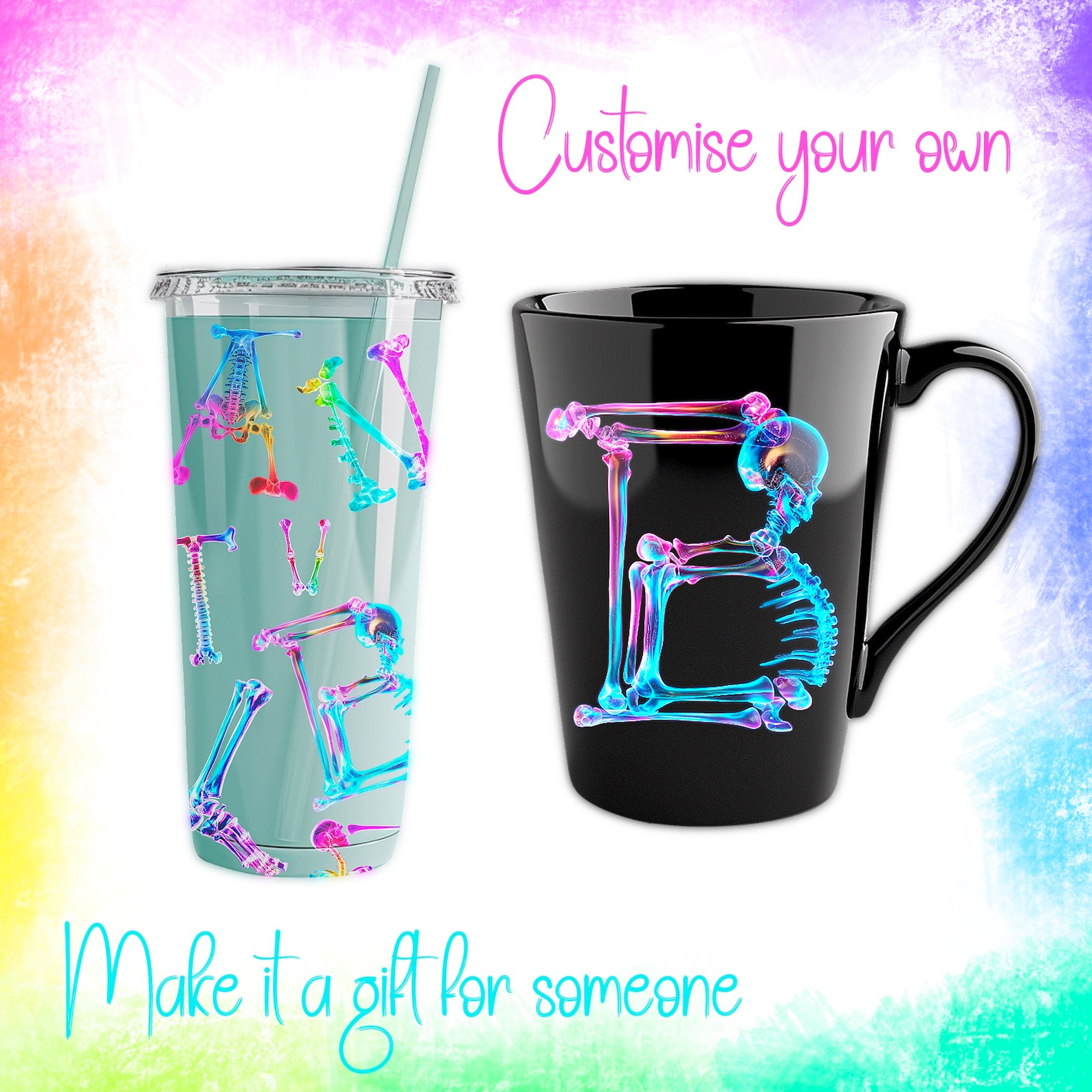 X-RAY Alphabet INSTANT DOWNLOAD Clip Art Letters Print Initials Fun ...