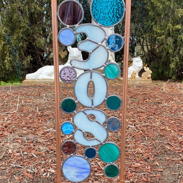 Stained Glass Numbers - Etsy