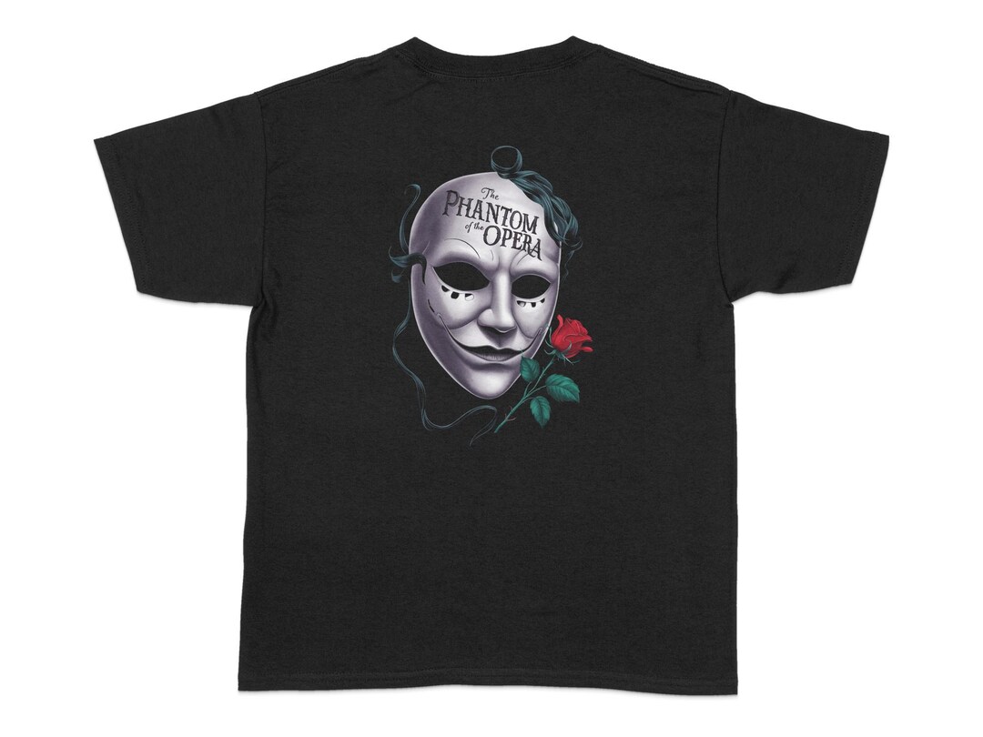 Phantom of the Opera T-shirt, Musical Theatre Inspired Shirt, Gothic ...