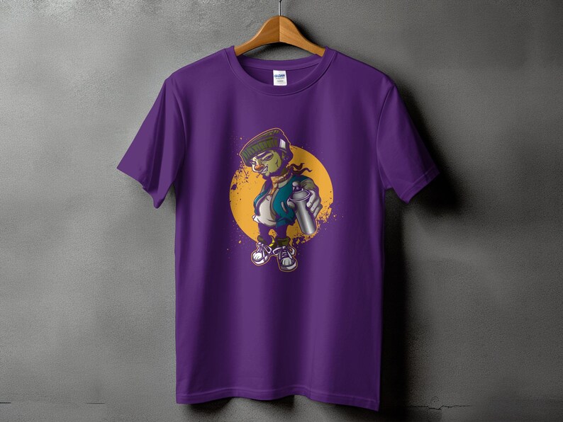 Urban Graffiti Artist T-shirt, Street Art Style Shirt, Hipster Spray ...