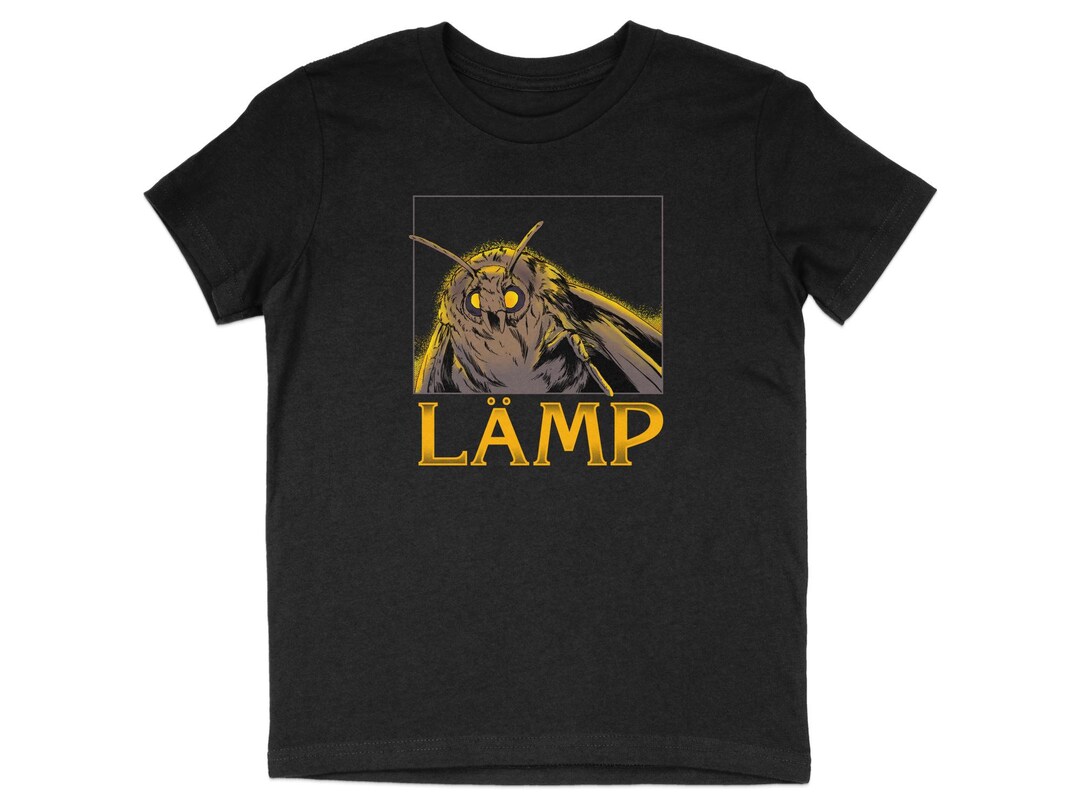 Funny Moth Meme T-shirt, Moth Lamp Joke Shirt, Cute Insect Graphic Tee ...