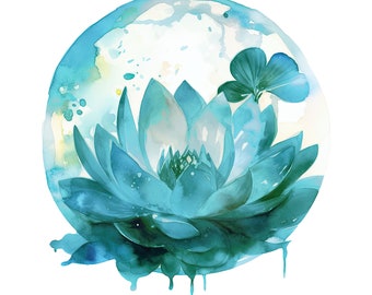 Blue Lotus High Frequency Flower whole Flower - Etsy