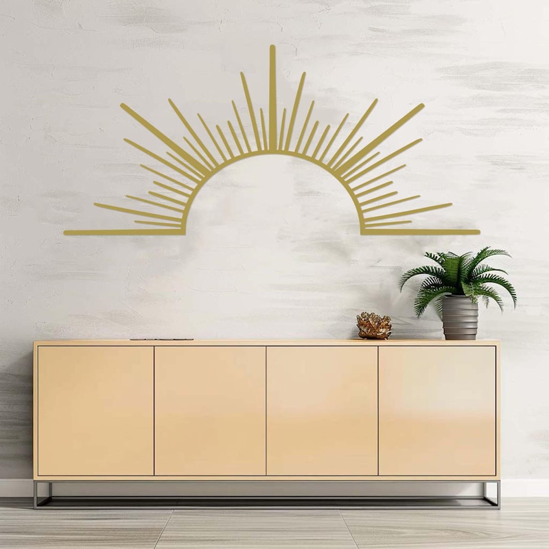 Metal Sun Wall Art - Etsy