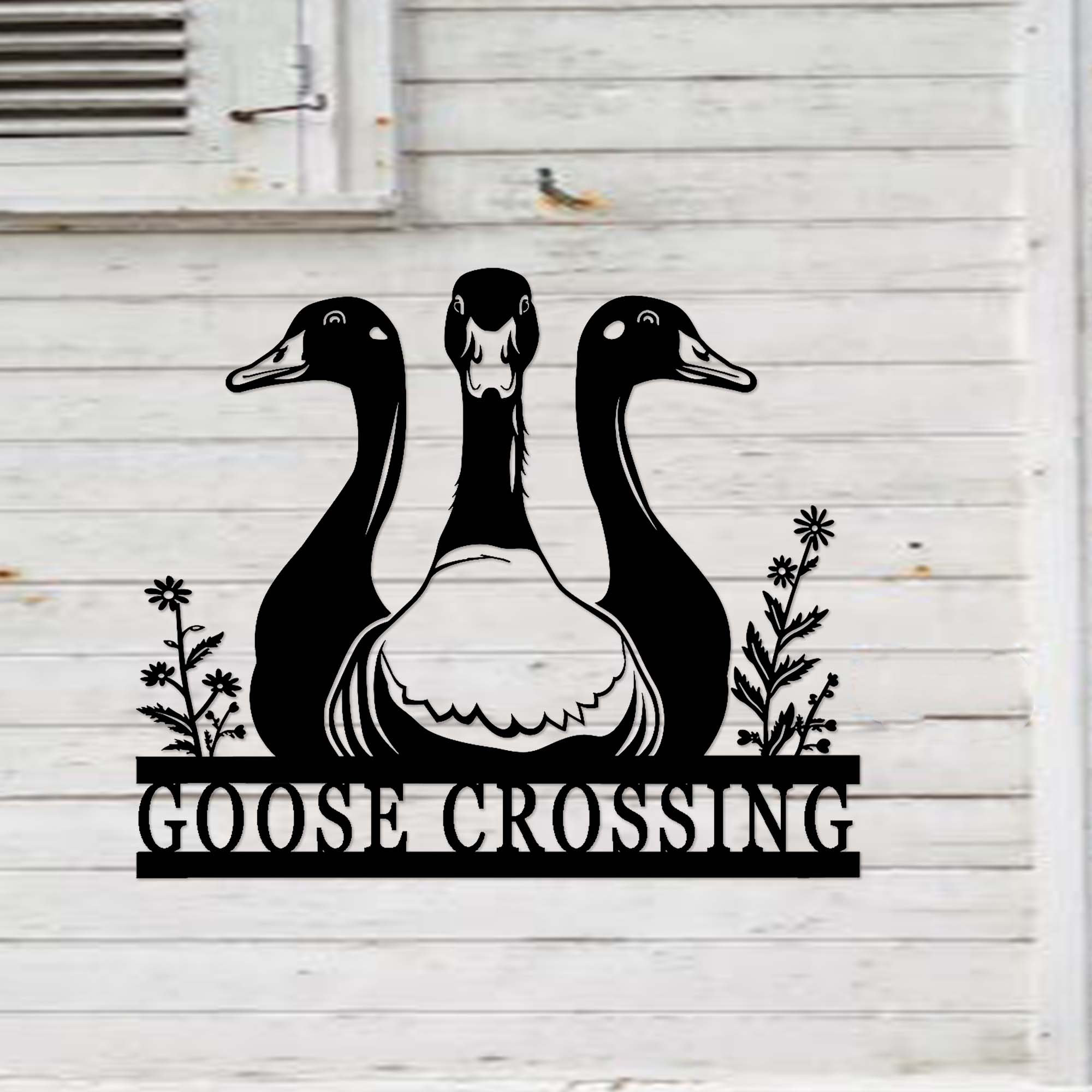 Custom Goose Metal Sign,goose Farmhouse Sign,personalized Goose Farm ...