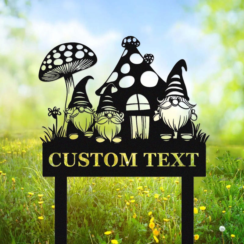 Custom Garden Gnomes - Etsy