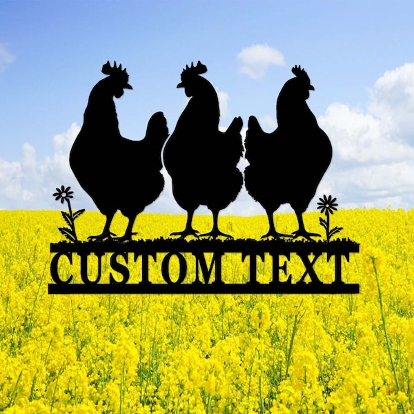 Chicken Signs - Etsy