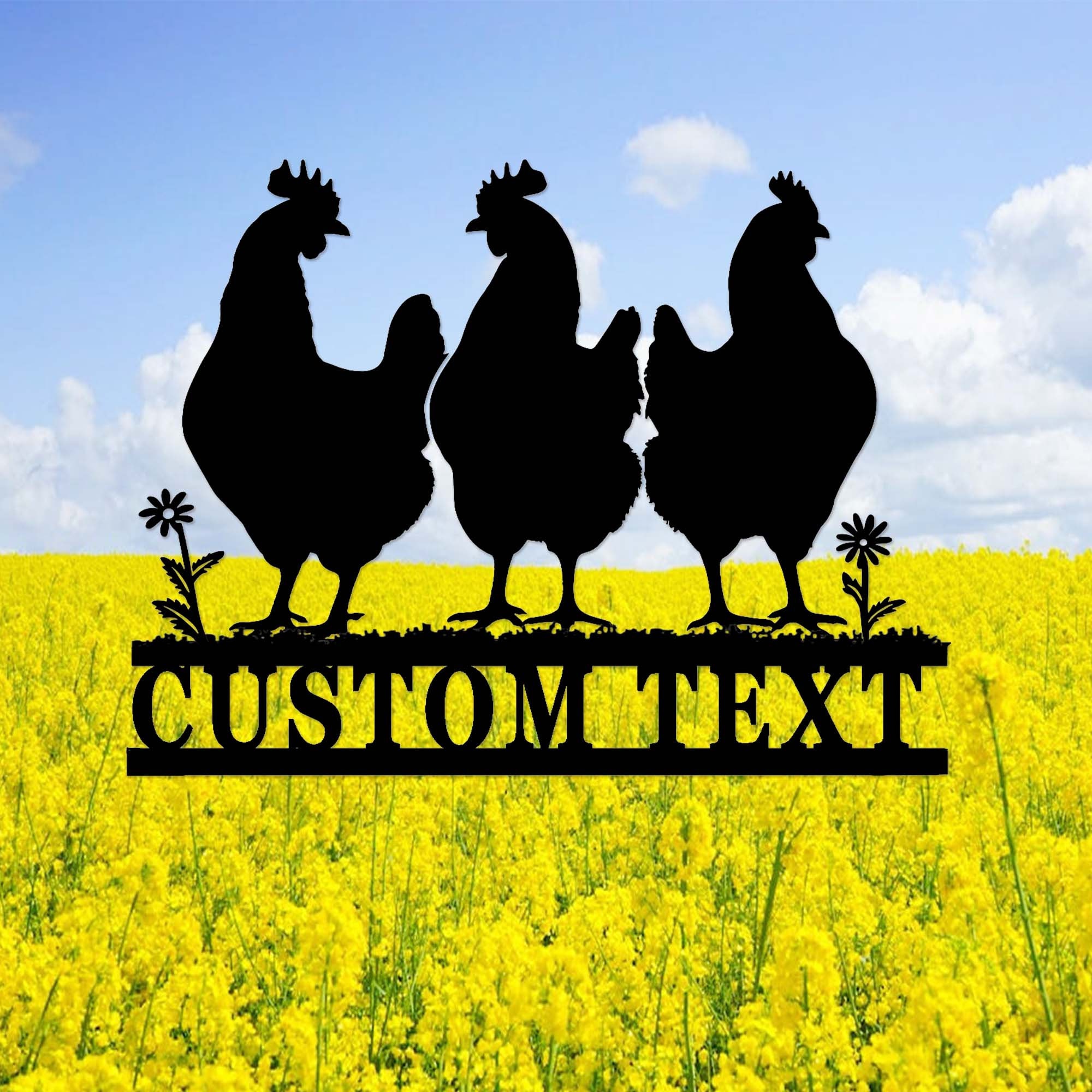 Custom Chicken Coop Sign,hen House Sign,metal Chicken Sign,personalized ...