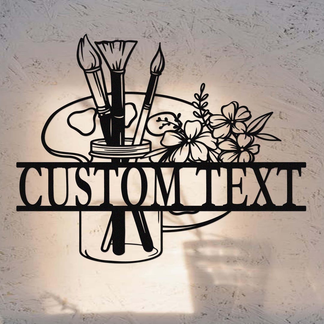 Custom Art Room sign,art Studio Sign,personalized Artist Name Sign ...